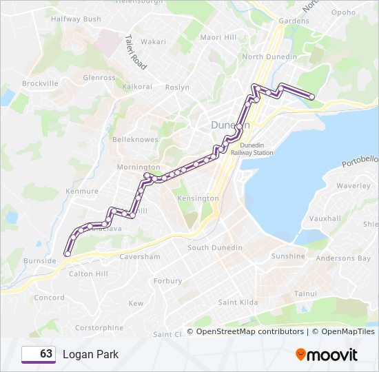 63 Route: Schedules, Stops & Maps - Logan Park (Updated)