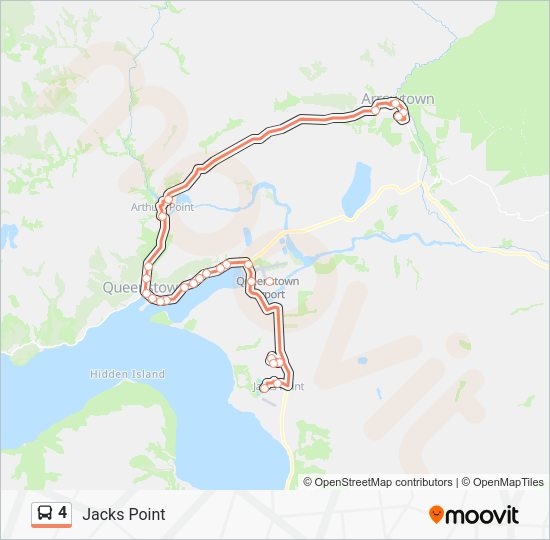 4 Route: Schedules, Stops & Maps - Jacks Point (Updated)