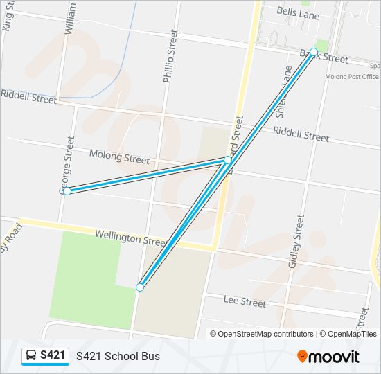 s421 Route: Schedules, Stops & Maps - S421 School Bus (Updated)