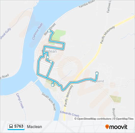 s763 Route: Schedules, Stops & Maps - Maclean (Updated)