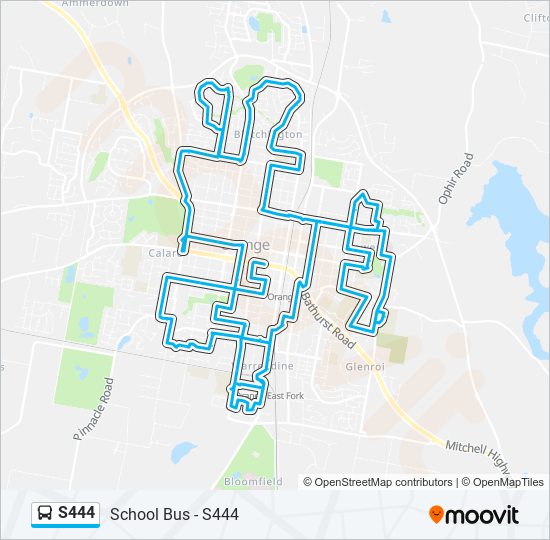 s444 Route: Schedules, Stops & Maps - S444 School Bus (Updated)