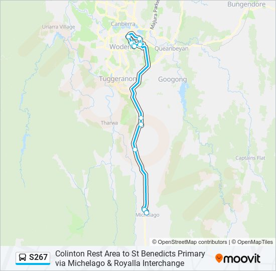 s267 Route: Schedules, Stops & Maps - St Benedicts Primary (Updated)