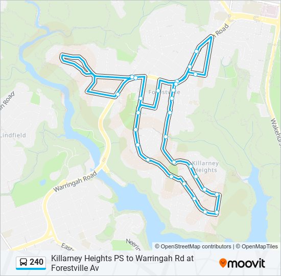 240 Route: Schedules, Stops & Maps - Crown of The Hill (Updated)