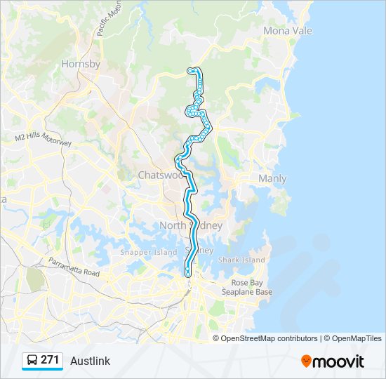 271 Route: Schedules, Stops & Maps - Austlink (Updated)