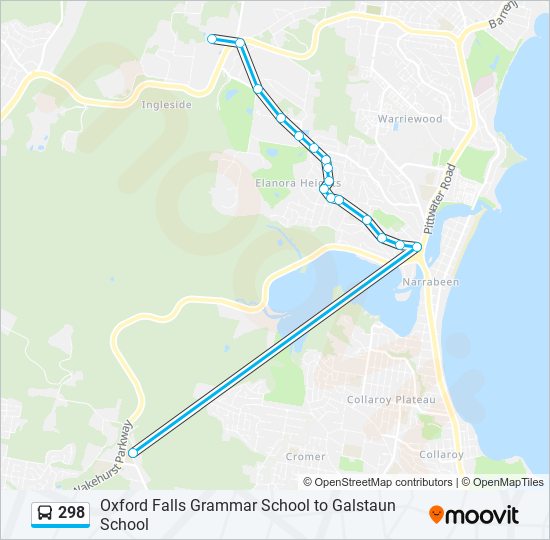 298 Route: Schedules, Stops & Maps - Armenian School (Updated)