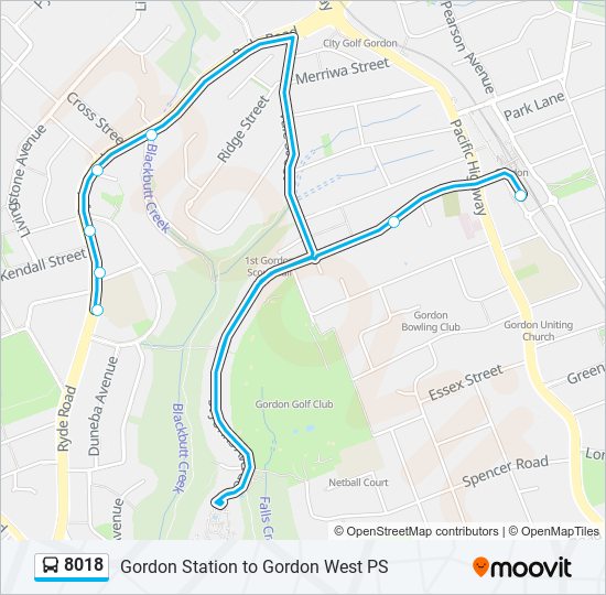 8018 Route: Schedules, Stops & Maps - Gordon West Public School (Updated)