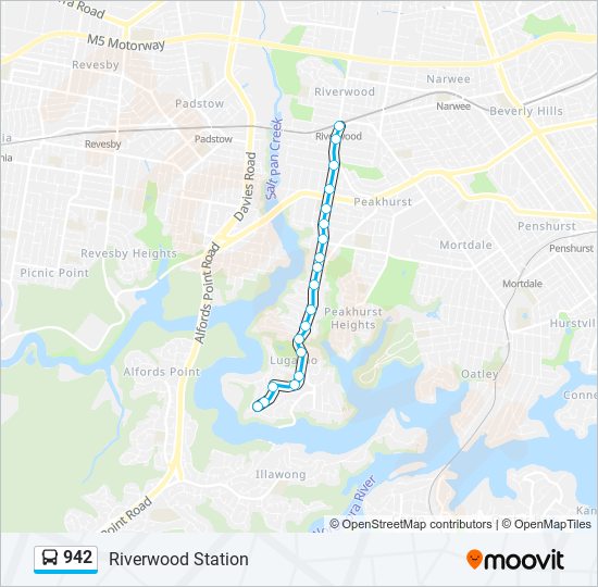942 Route: Schedules, Stops & Maps - Riverwood Station (Updated)