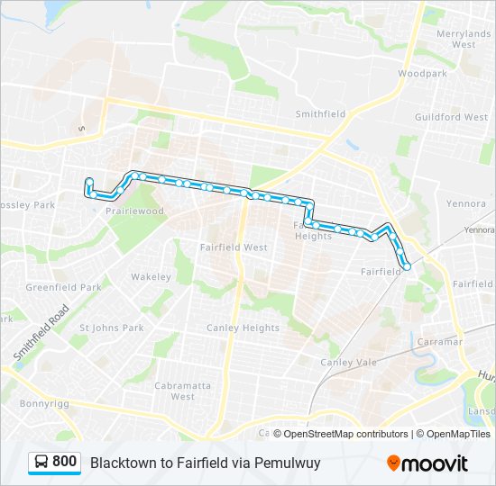 800 Route: Schedules, Stops & Maps - Prairiewood T-Way Stn - To ...
