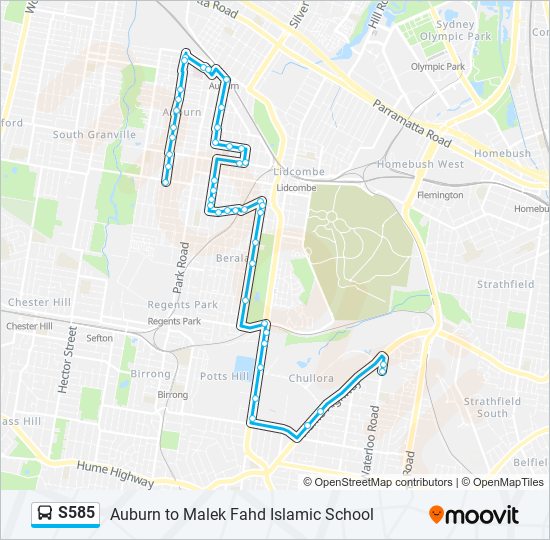 s585 Route: Schedules, Stops & Maps - Malek Fahd Islamic Sch (Updated)