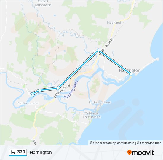 320 Route: Schedules, Stops & Maps - Harrington (Updated)