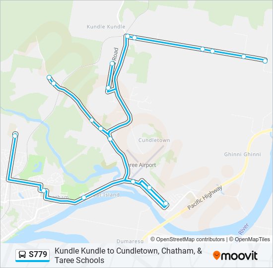 s779 Route: Schedules, Stops & Maps - Kundle Kundle (Updated)