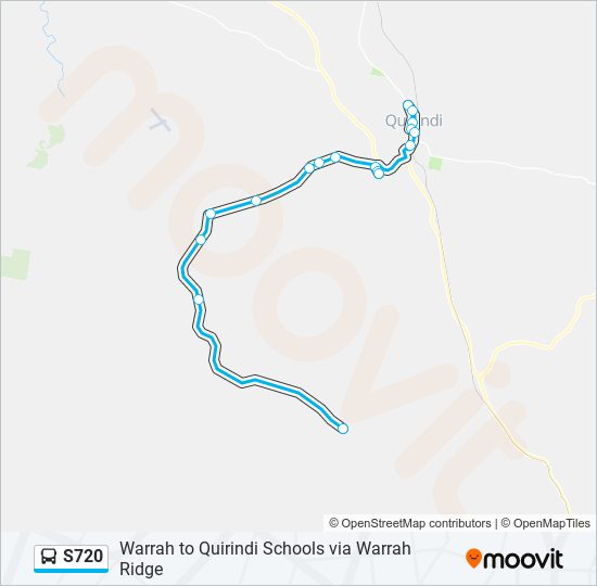 s720 Route: Schedules, Stops & Maps - Quirindi (Updated)