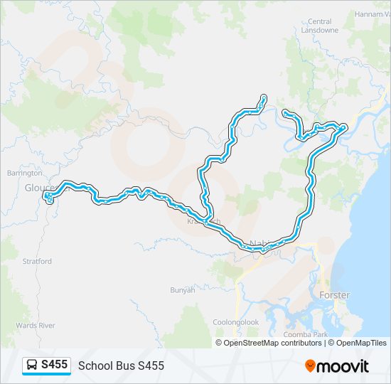 s455 Route: Schedules, Stops & Maps - School Bus S455 (Updated)