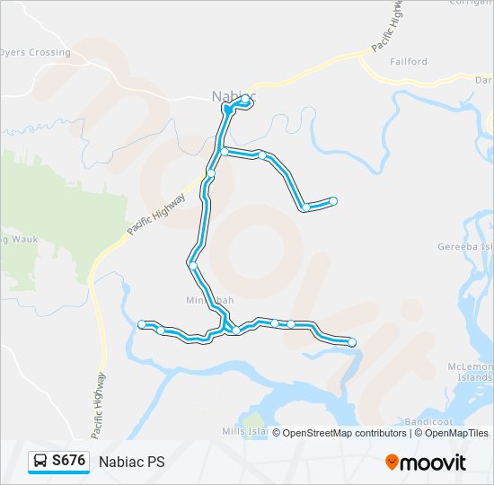 s676 Route: Schedules, Stops & Maps - Nabiac PS (Updated)