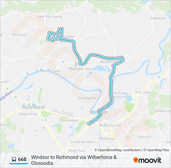 668 Route: Schedules, Stops & Maps - Windsor (Updated)
