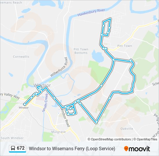 672 Route: Schedules, Stops & Maps - Mcgraths Hill (Updated)