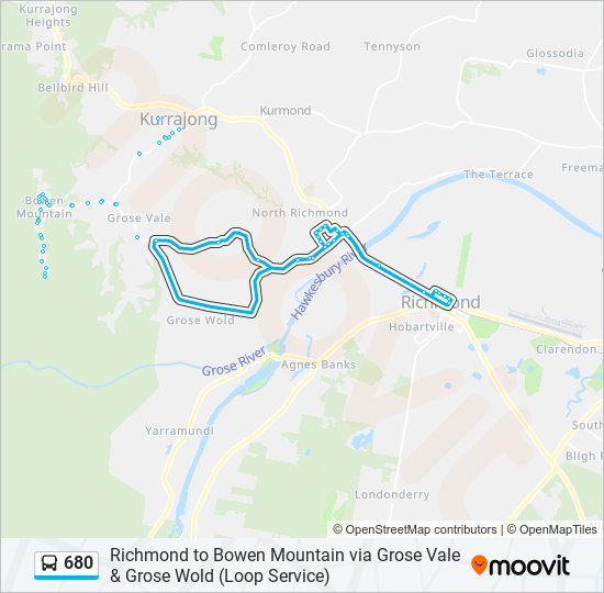 680 Route: Schedules, Stops & Maps - Richmond (Updated)