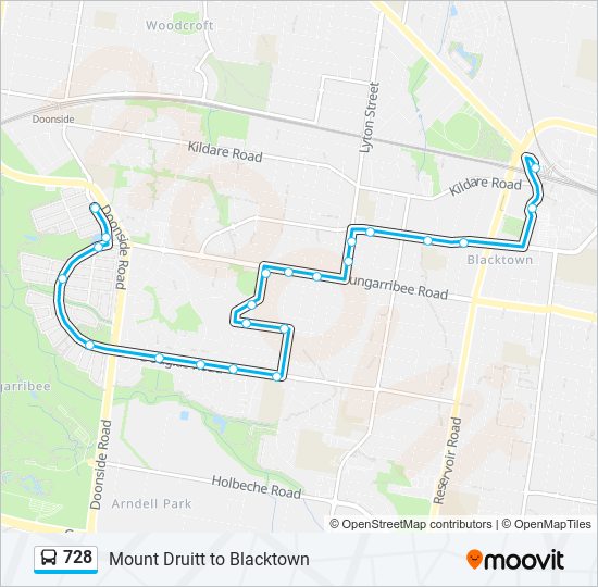 728 Route: Schedules, Stops & Maps - Doonside (Updated)
