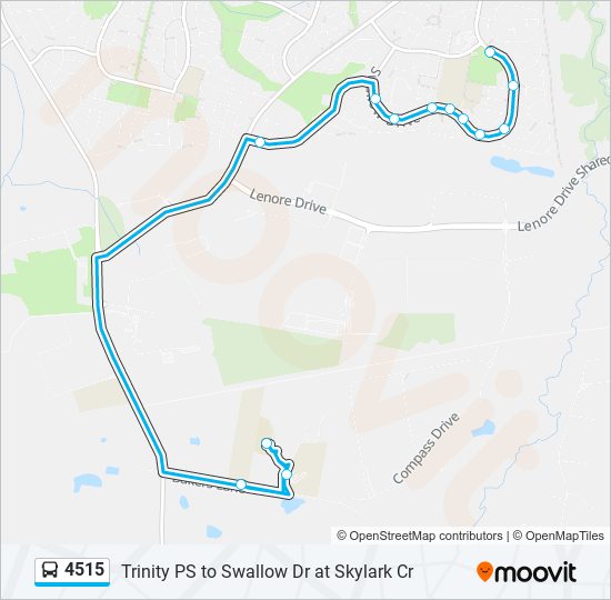 4515 Route: Schedules, Stops & Maps - Erskine Park (Updated)