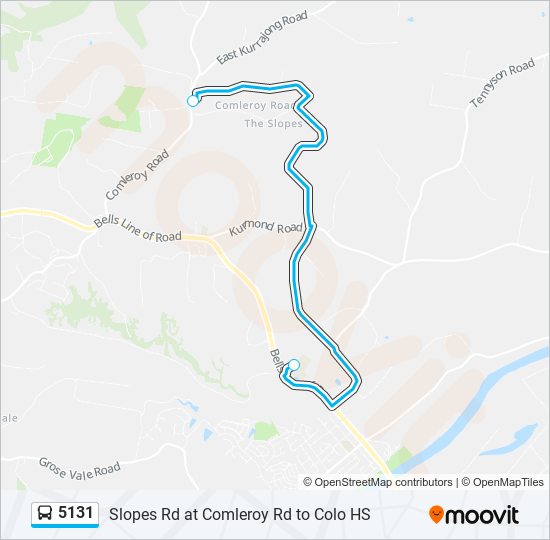 5131 Route: Schedules, Stops & Maps - Colo HS (Updated)