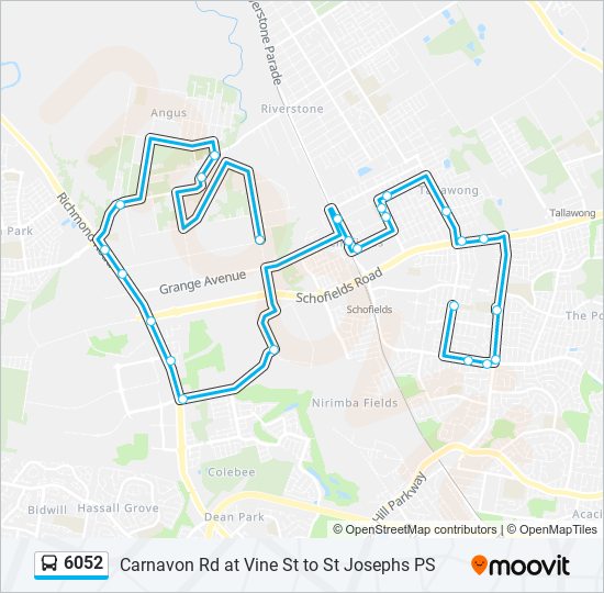 6052 Route Schedules Stops Maps St Josephs PS Updated 6052 Route Schedules Stops Maps St Josephs PS Updated