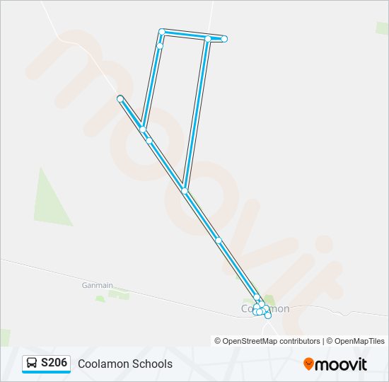 s206 Route: Schedules, Stops & Maps - Coolamon Schools (Updated)