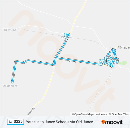 s225 Route: Schedules, Stops & Maps - Yathella (Updated)
