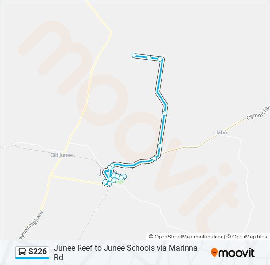 s226 Route: Schedules, Stops & Maps - Junee Schools (Updated)