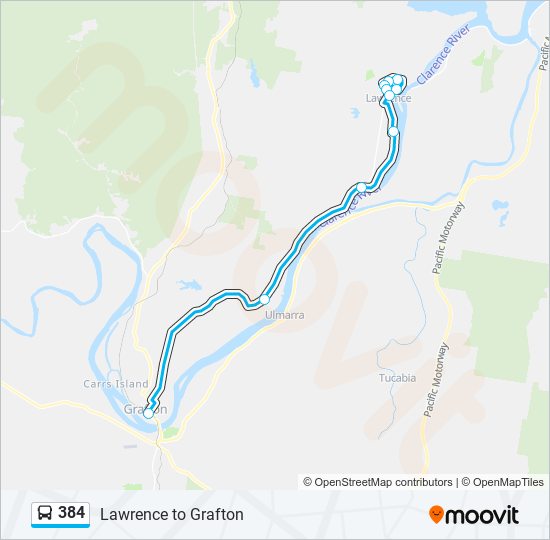 384 Route: Schedules, Stops & Maps - Grafton (Updated)