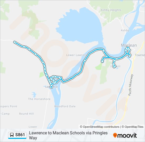 s861 Route: Schedules, Stops & Maps - 4300 Pringles Way (Updated)