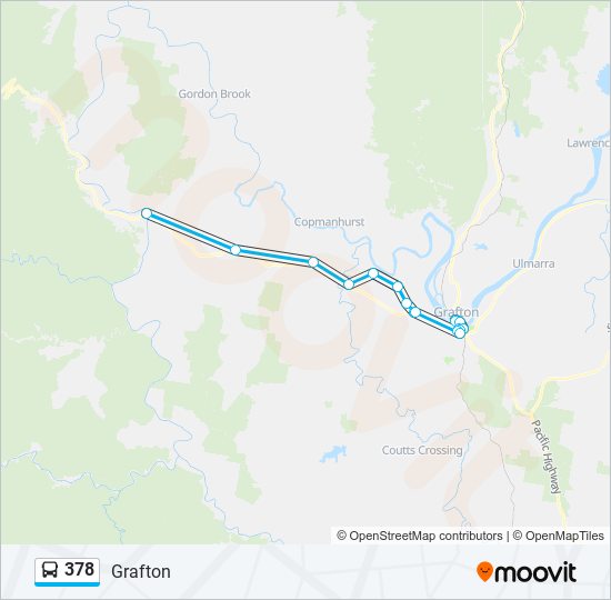 Línea 378: horarios, paradas y mapas - Grafton (Actualizado)