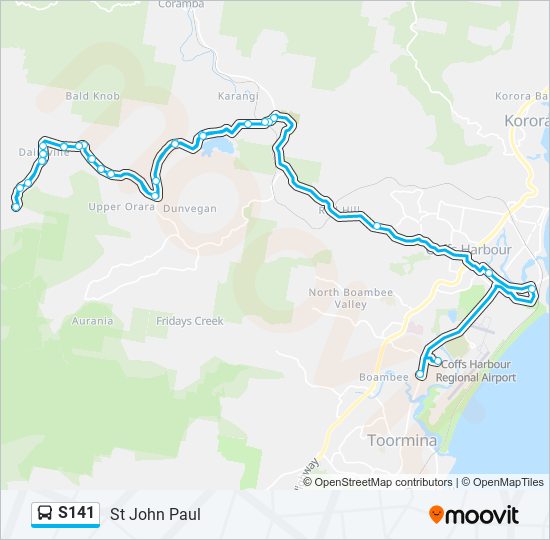 s141 Route: Schedules, Stops & Maps - St John Paul (Updated)