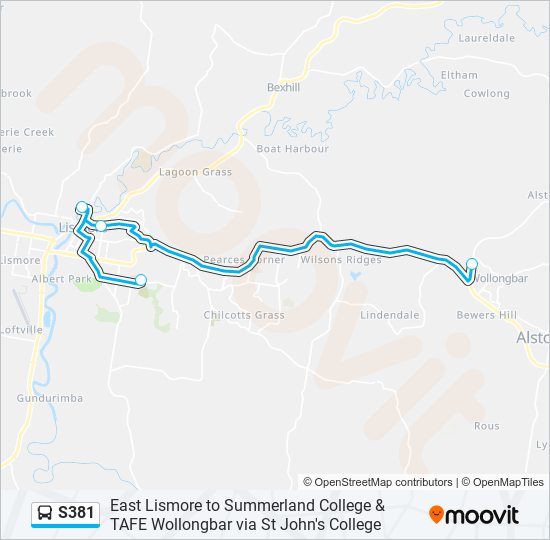 s381 Route: Schedules, Stops & Maps - School Bus - S381 (Updated)