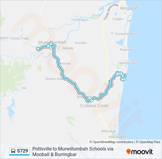 s729 Route: Schedules, Stops & Maps - Pottsville (Updated)