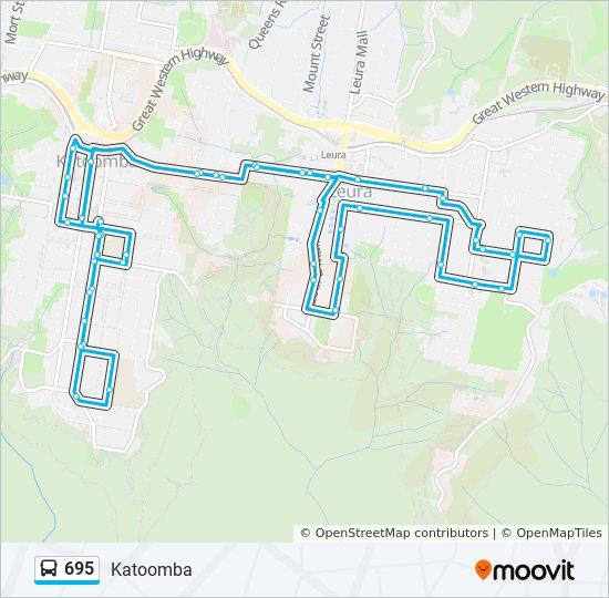 695 Route: Schedules, Stops & Maps - Katoomba (Updated)