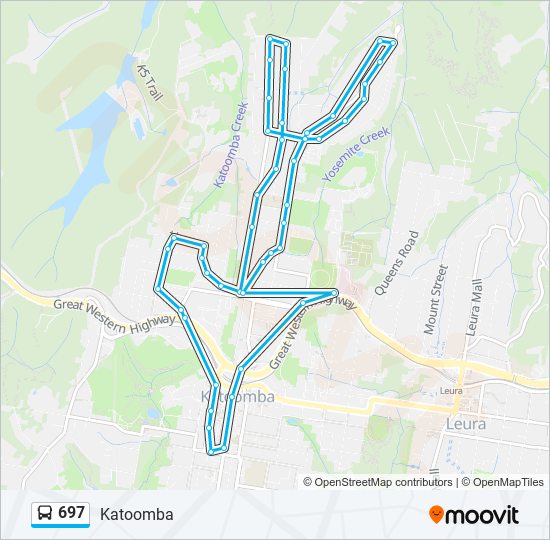 697 Route: Schedules, Stops & Maps - Katoomba (Updated)