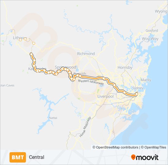 bmt Route: Schedules, Stops & Maps - Central (Updated)