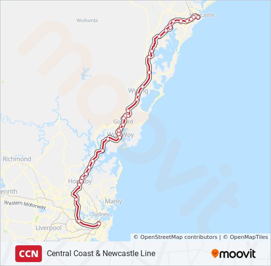 ccn Route: Schedules, Stops & Maps - Central (Updated)