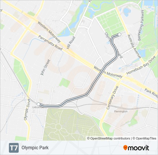 t7 Route: Schedules, Stops & Maps - Olympic Park (Updated)