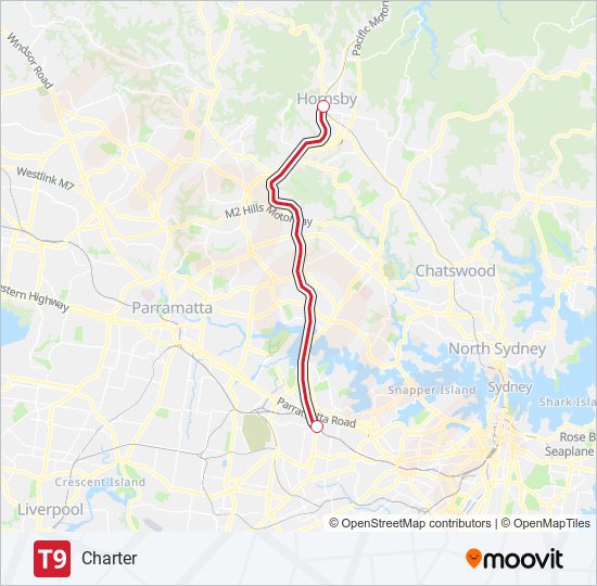 t9 Route: Schedules, Stops & Maps - Charter (Updated)