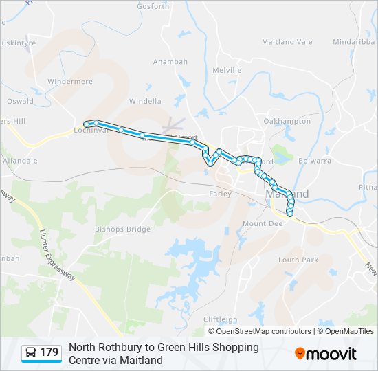 179 Route: Schedules, Stops & Maps - Lochinvar (Updated)
