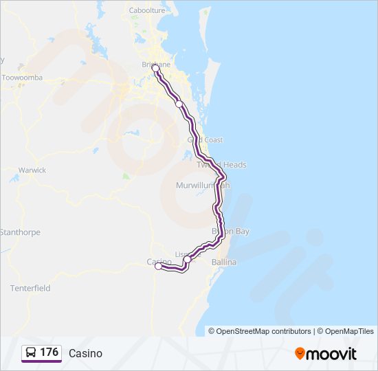176 Route: Schedules, Stops & Maps - Casino (Updated)