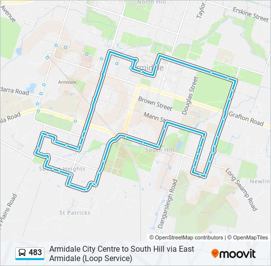483 Route: Schedules, Stops & Maps - South Hill (Updated)