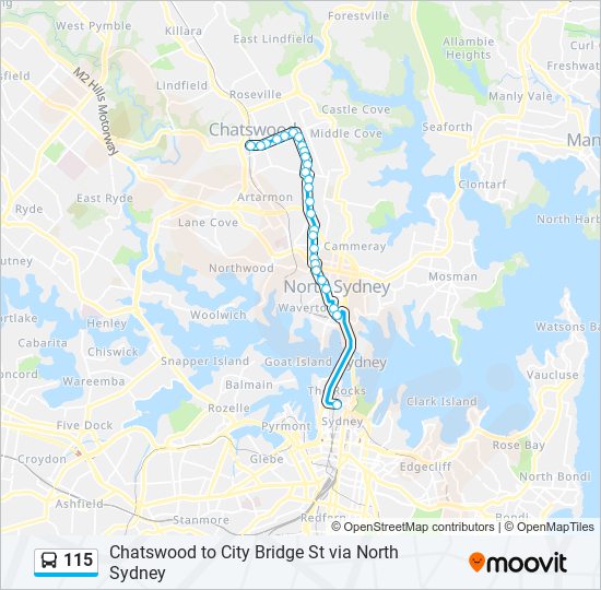 115 Route: Schedules, Stops & Maps - Exchange Square, Bridge St (Updated)