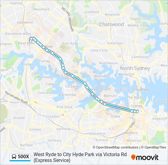 500x Route: Schedules, Stops & Maps - Hyde Park Stand B (Updated)