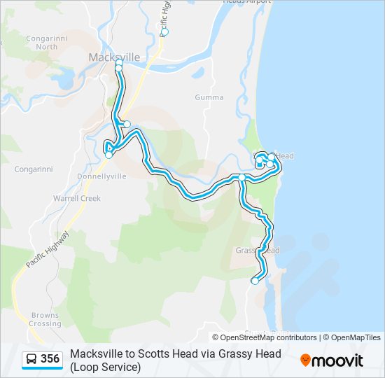 356 Route: Schedules, Stops & Maps - Macksville (Updated)