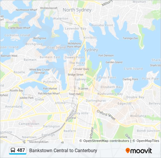 487 Route: Schedules, Stops & Maps - Bankstown Central (Updated)