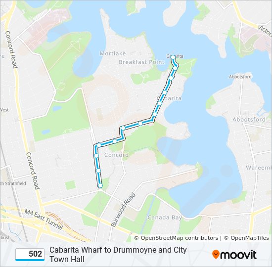 502 Route: Schedules, Stops & Maps - Rothwell Park Concord (Updated)