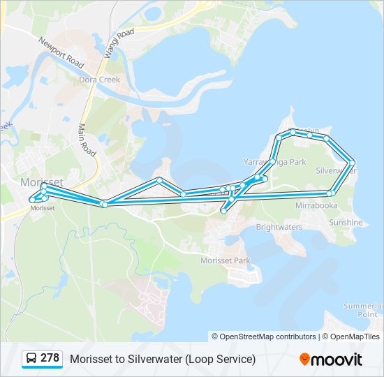 278 Route: Schedules, Stops & Maps - Morisset (Updated)