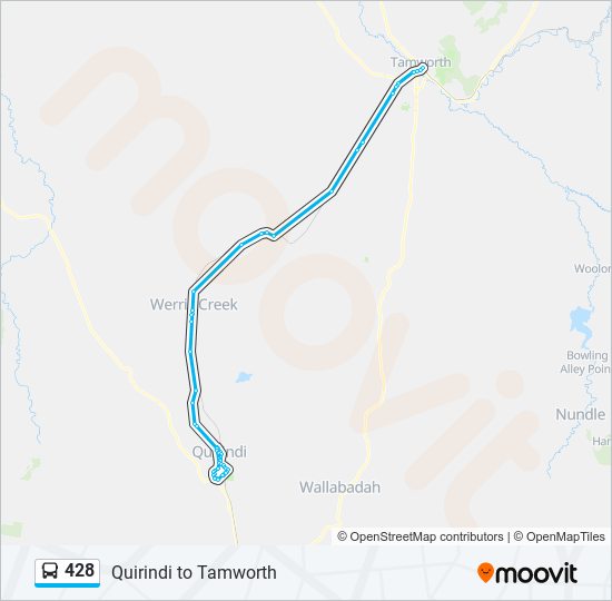 428 Route: Schedules, Stops & Maps - Tamworth (Updated)